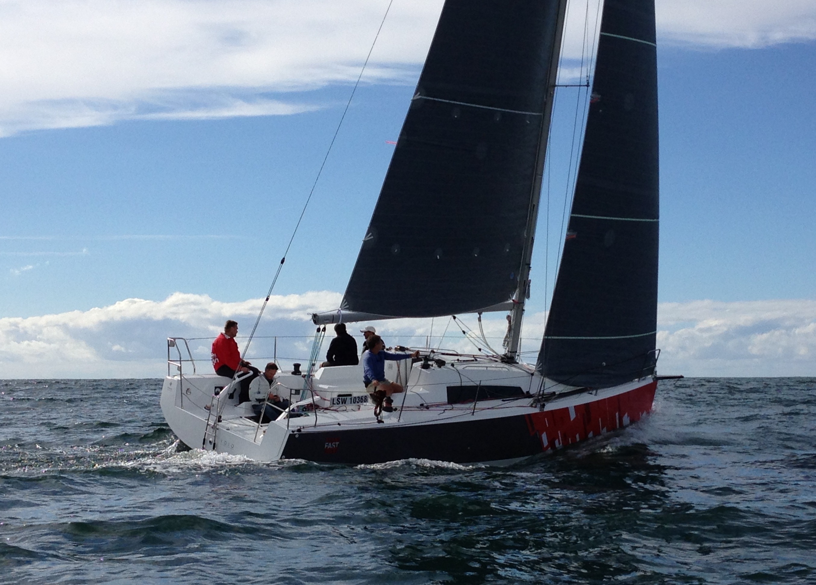 First Sail! | Jeanneau