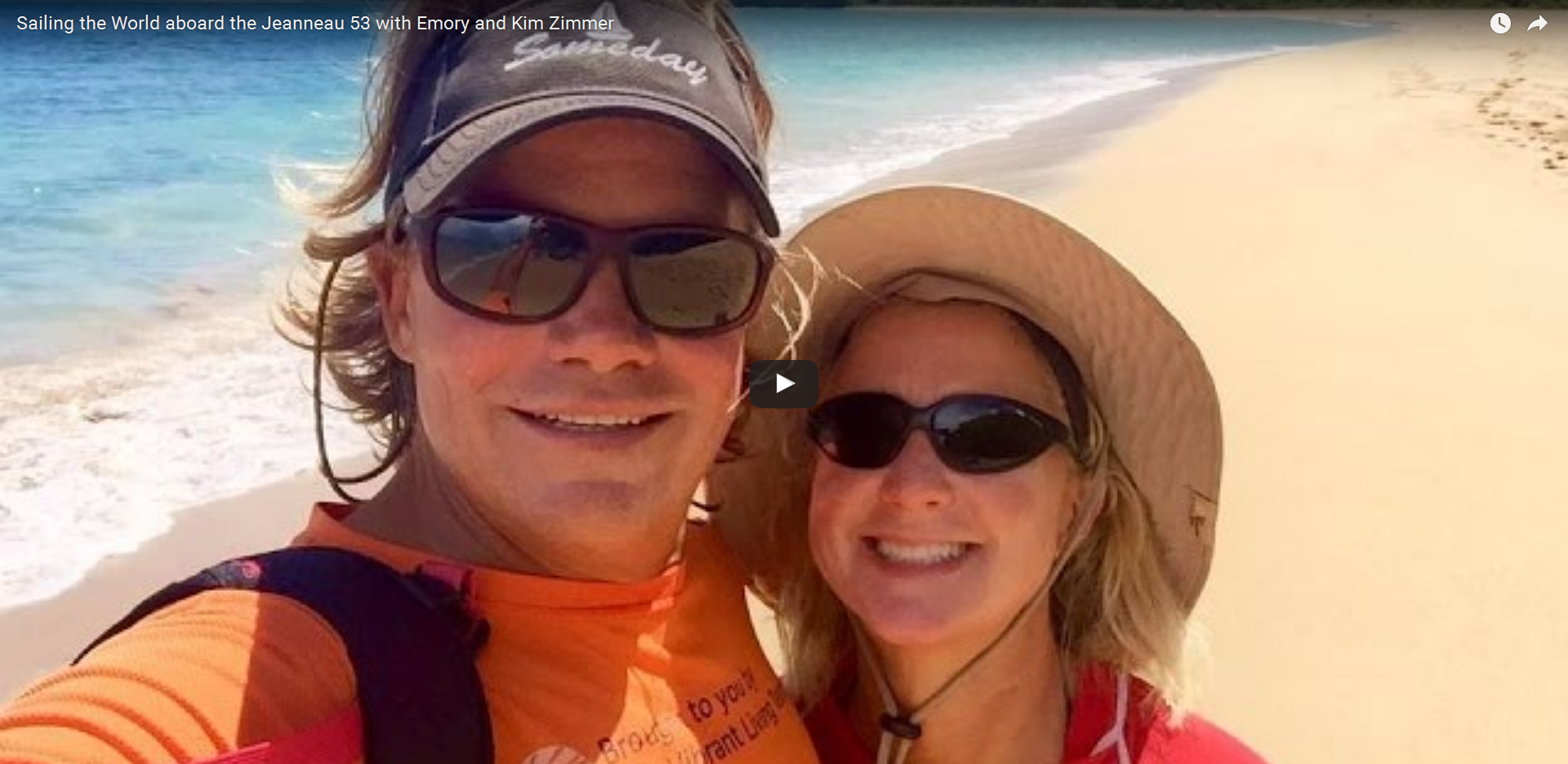 Sailing the World aboard the Jeanneau 53 with Emory and Kim Zimmer ...