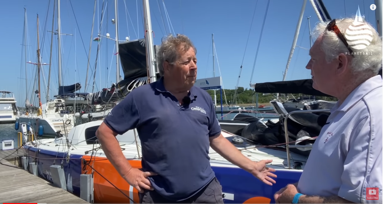 NIGEL COLLEY MEETS MATTHEW SHEAHAN OF PLANETSAIL | Jeanneau