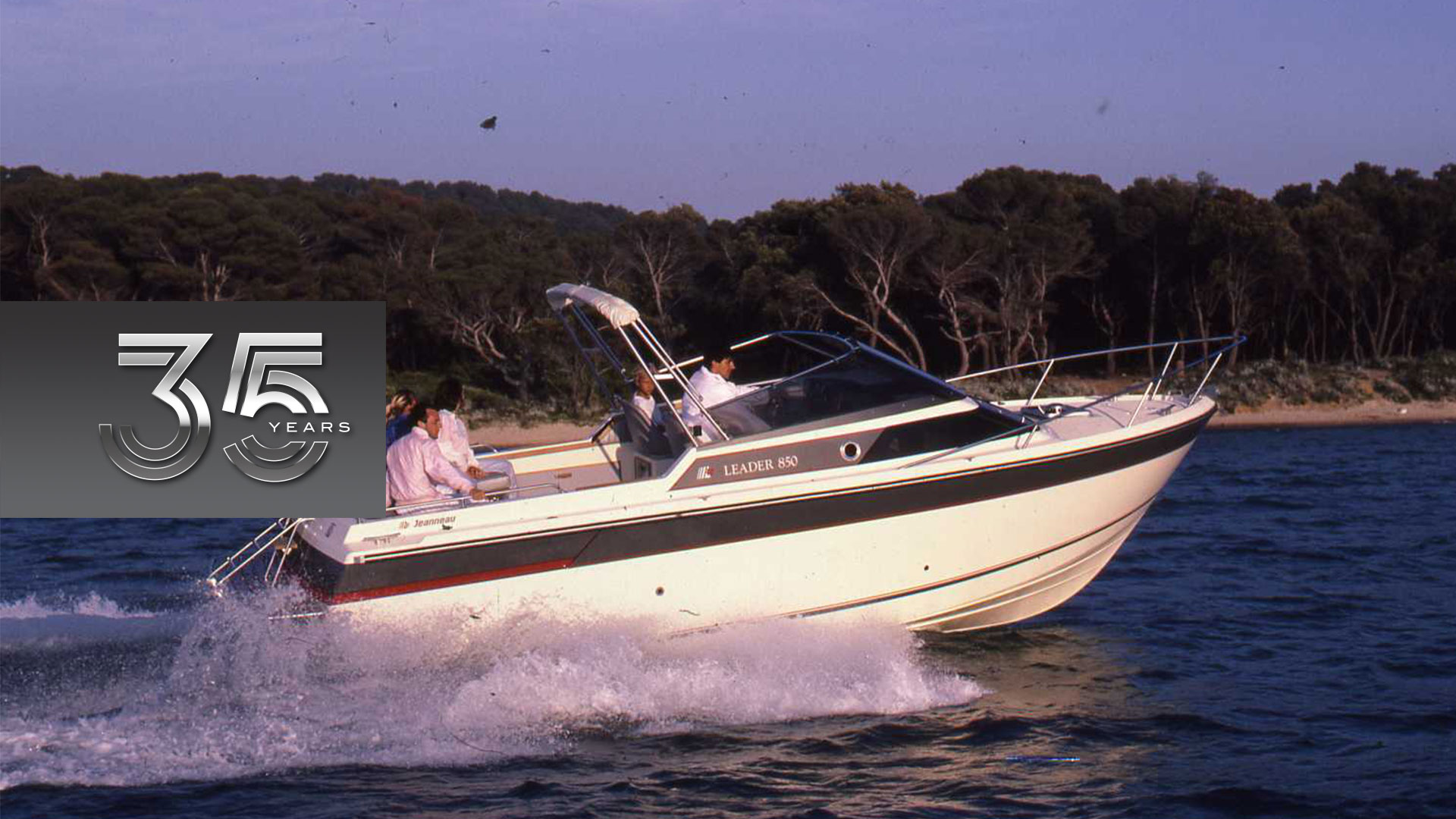 [35th ANNIVERSARY OF THE LEADER] Leader 850, the First LEADER! | Jeanneau